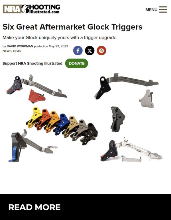 Shooting Illustrated: Six Great Aftermarket Glock TriggersShooting ...