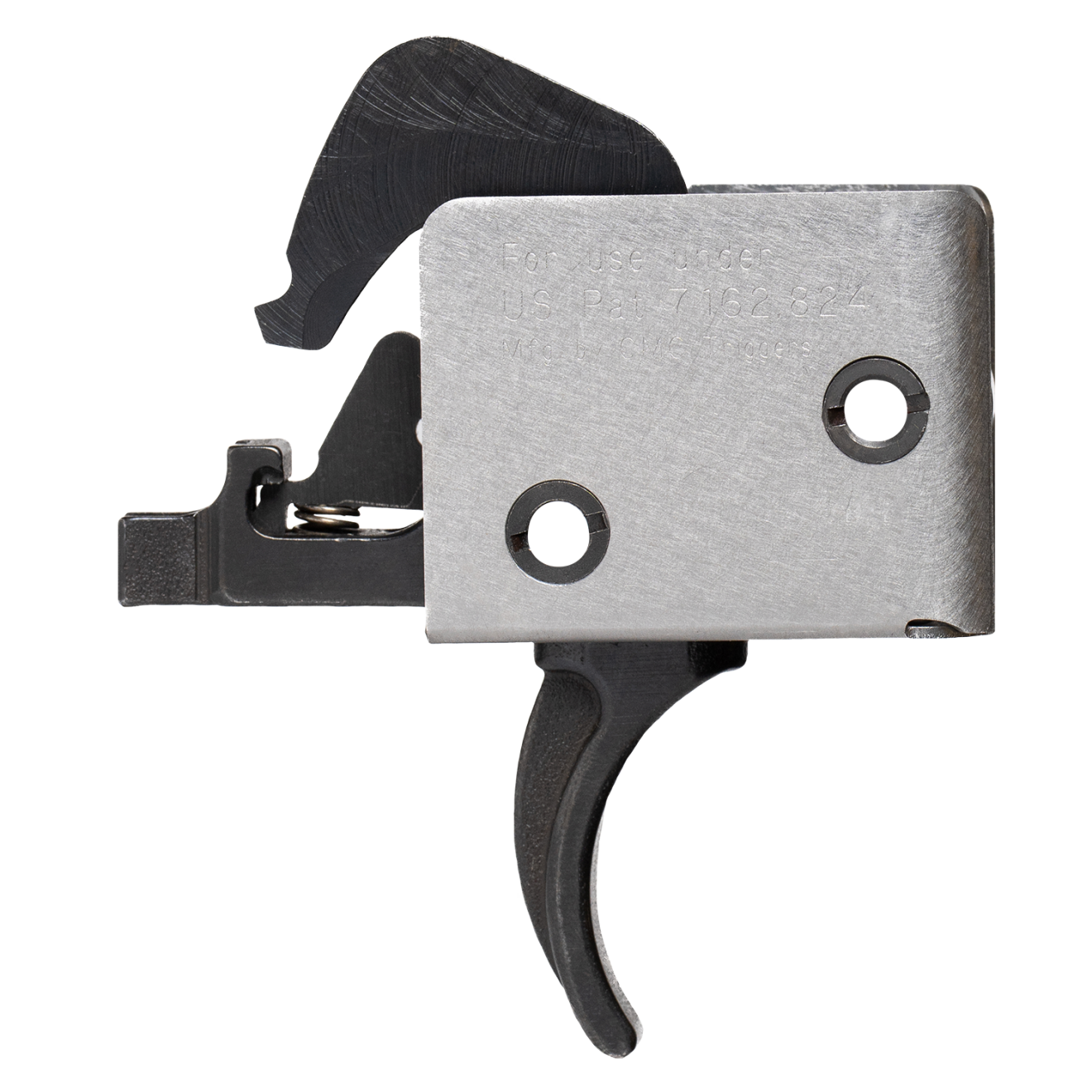 AR-15/10 Full-Auto Compatible Two Stage Trigger – Curved | CMC Triggers