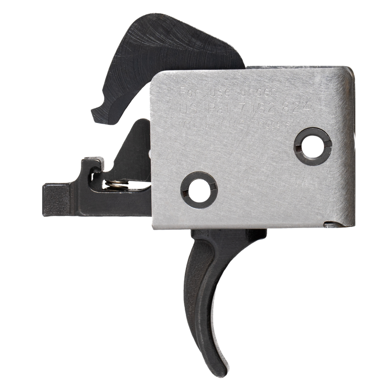 AR-15/10 Full-Auto Compatible Two Stage Trigger – Curved | CMC Triggers